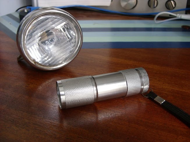 The Bicycle Safari: How to make a retro LED bike light