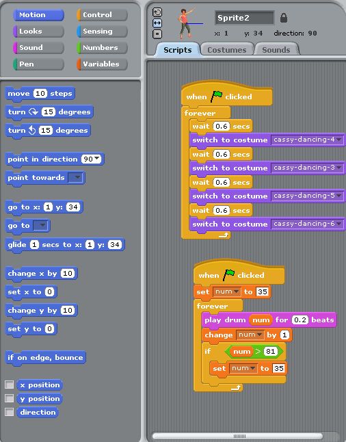 Sreesanth: Comparison between Scratch and Etoys