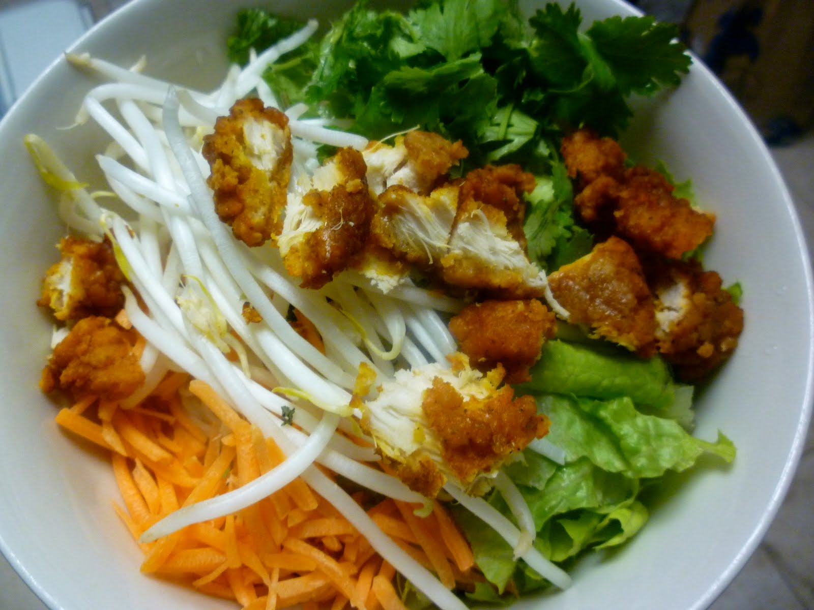 Classy Eats: My take on Vietnamese imperial roll cold noodle salad.