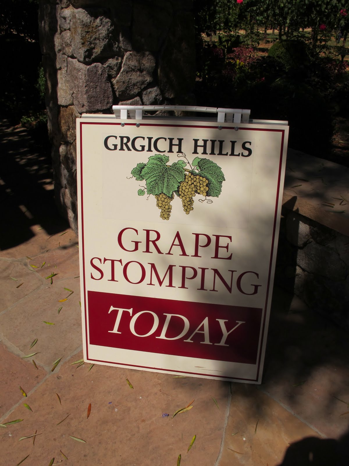 Classy Eats: Wine tasting and grape stomping at Grgich Hills Estate ...