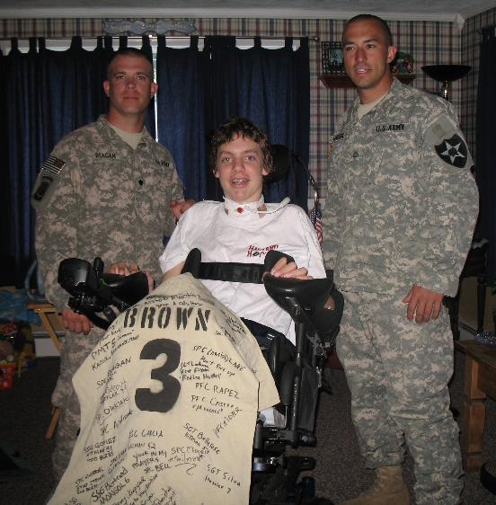 Welcome to the Matt Brown Web Site: Military Support