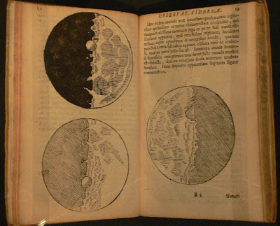 Hella Heaven: Galileo drawings of the moon - 1653
