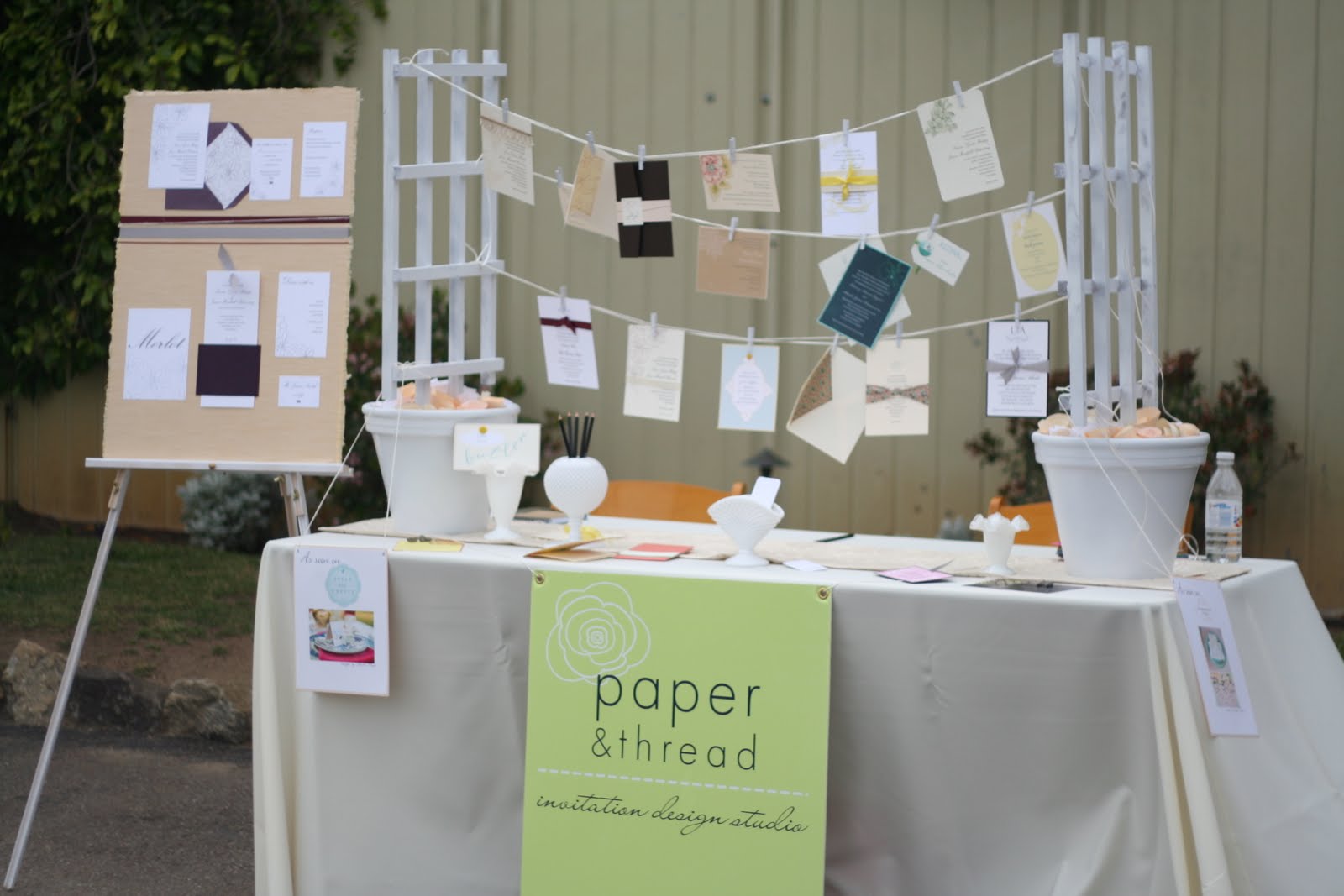 Paper and Thread: Orfila Vineyards Bridal Fair