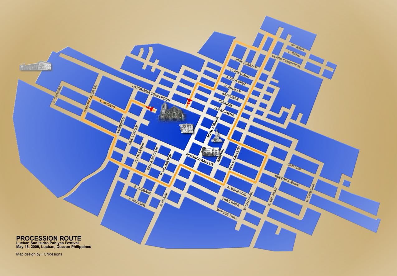 Sari Sari Store: Lucban Map