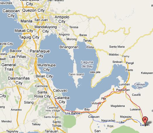 Sari Sari Store: Lucban Map