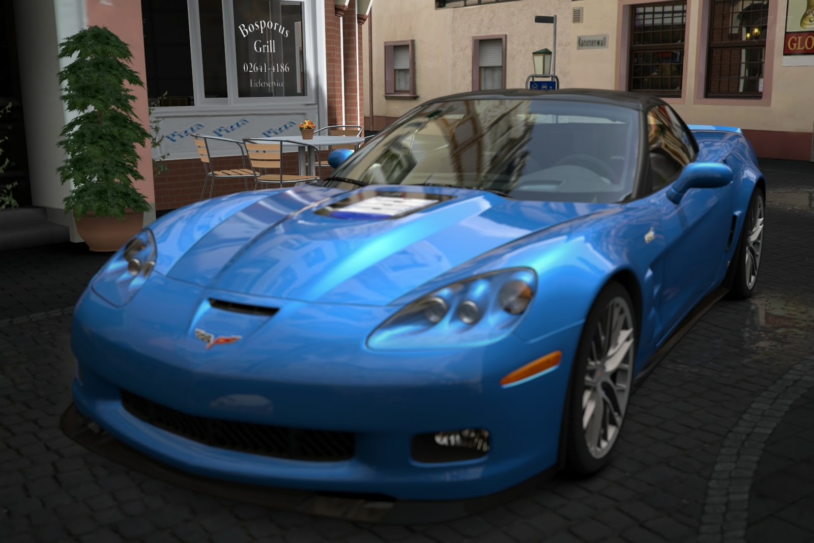 Kombi do Rock Cristão: Chevrolet Corvette Z09 '09 (Gran Turimo 5)