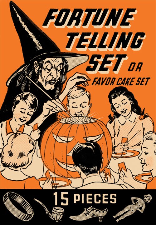 SPOOKSHOWS.COM BLOG: Vintage Fortune Telling Cake Set