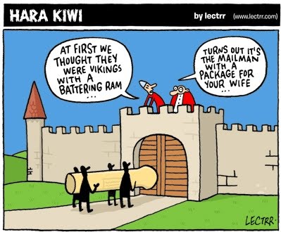 DAVID WASTING PAPER: Lectrr - Cartoonist Survey #119