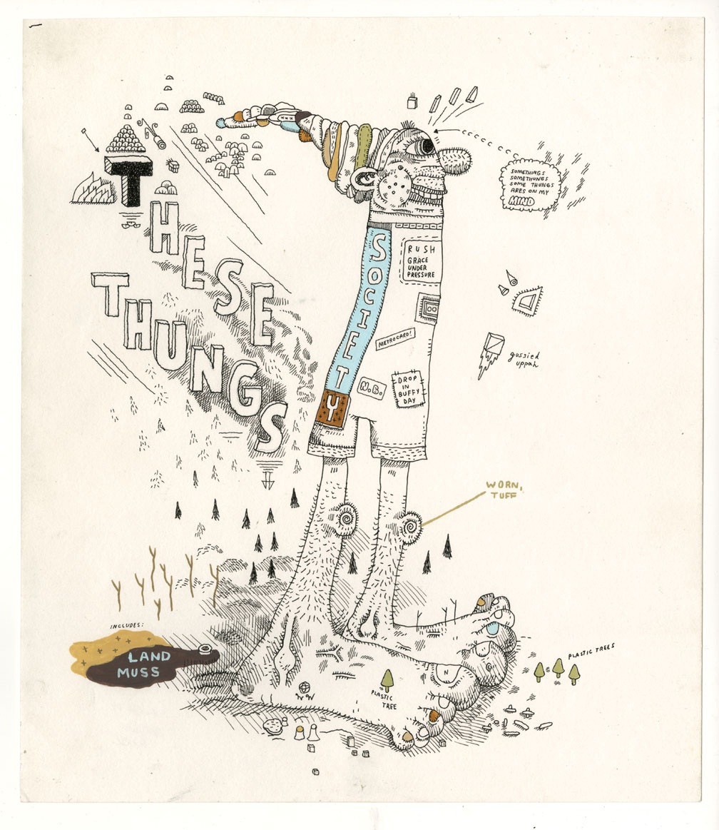 DAVID WASTING PAPER: Marc Bell - Cartoonist/Artist Survey #204