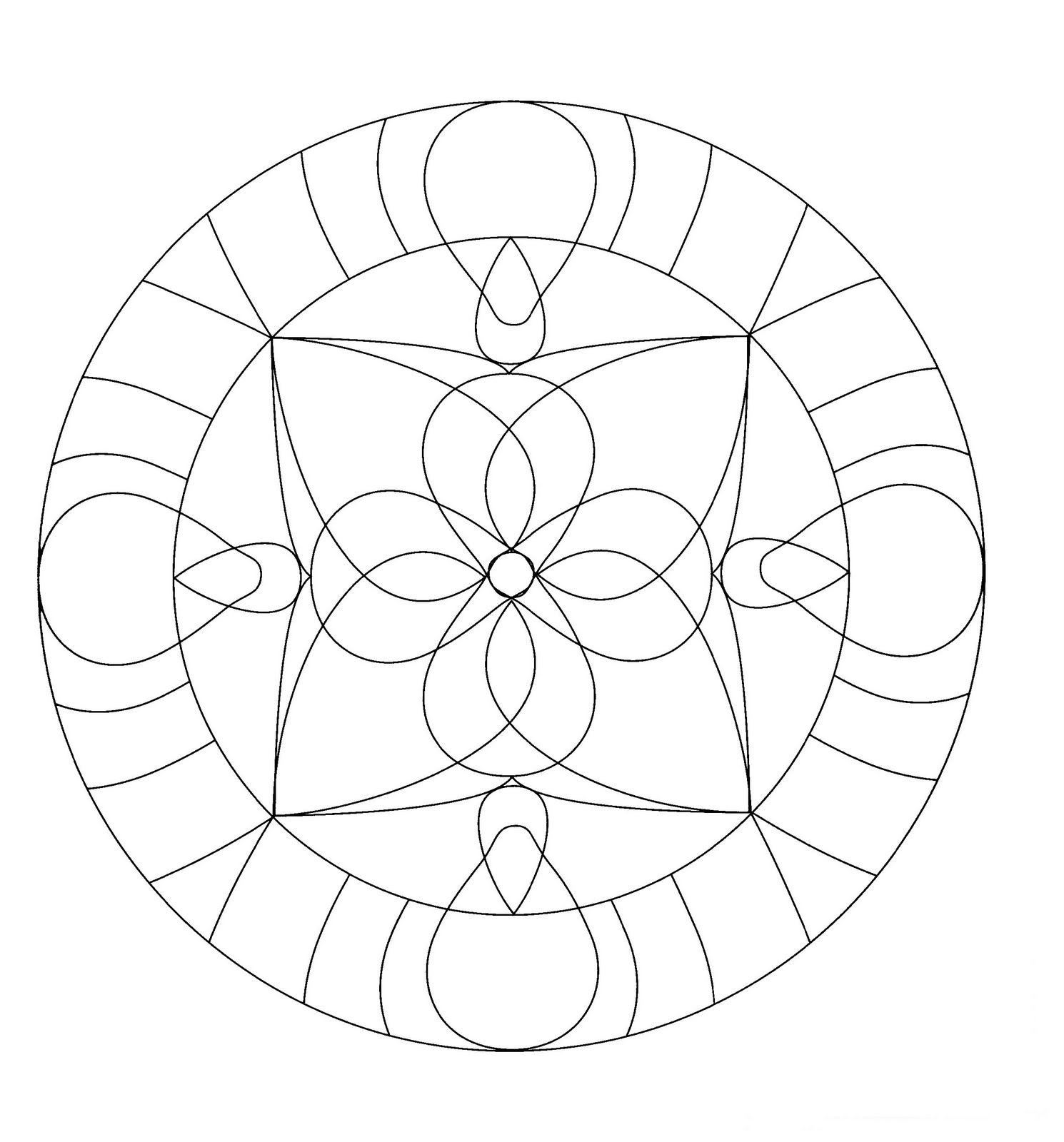 Mandalas Para Pintar: Mandala original