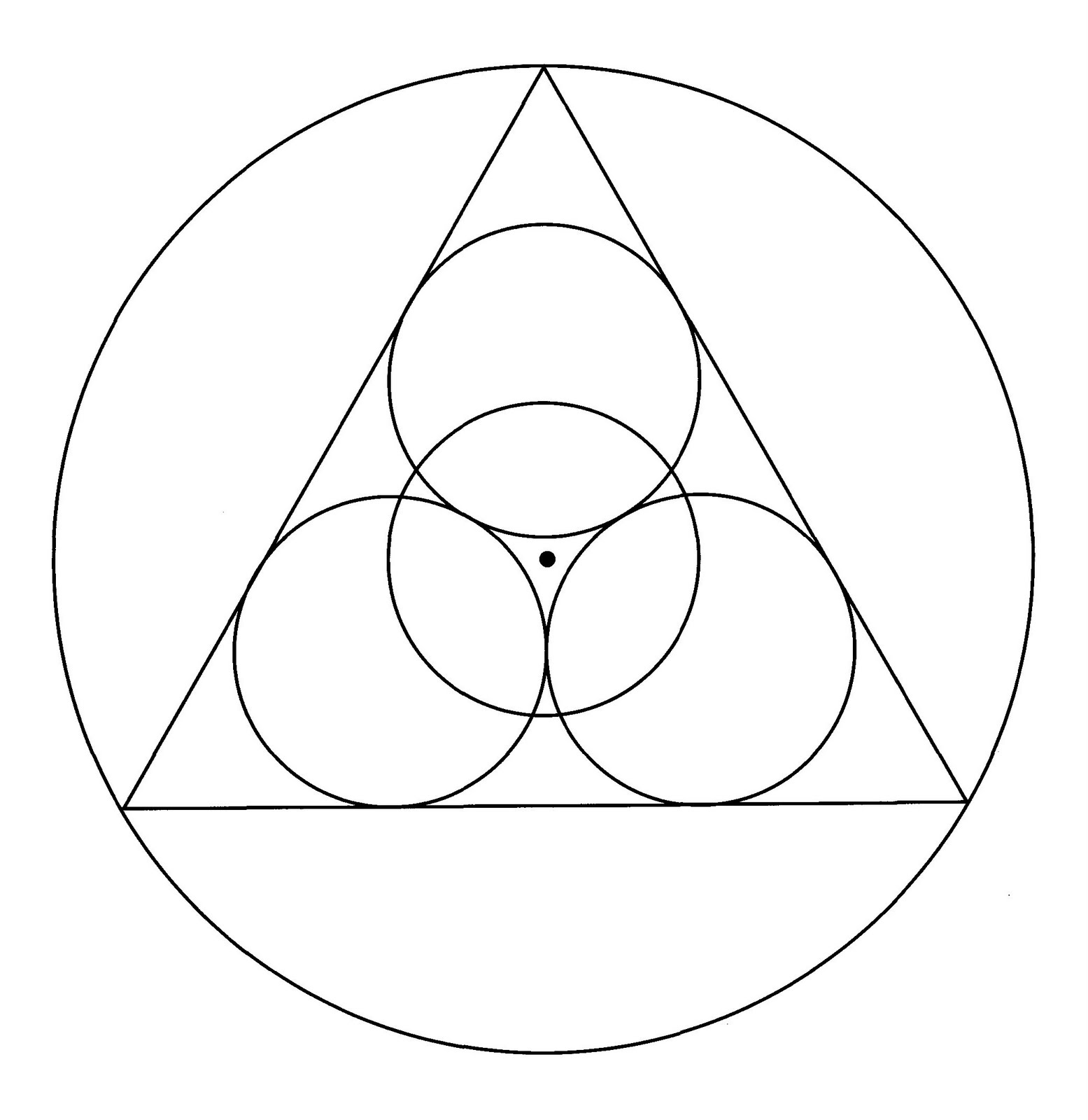 Mandalas Para Pintar: Mandala básico V