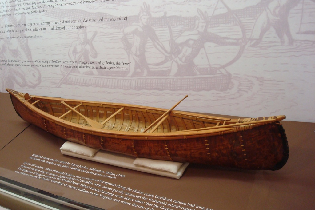 Indigenous Boats: Canoe Depictions at Abbe Museum