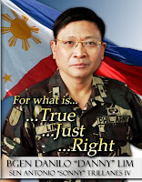 Halalan 2010: the Election Campaign: Detained Brig. Gen. Danny Lim ...