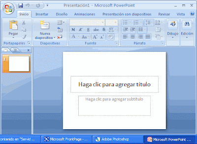 Informàtica: Conceptos y Elementos de Power Point