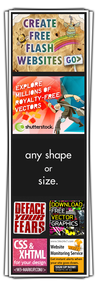 Creative Ideas: An example of a web banner that I consider to be a ...