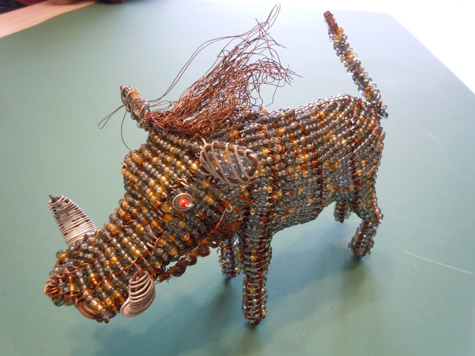 Art With a Needle: African beads