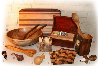 Fine Wood Wording: Fabulous Wood Items For the Kitchen and Table