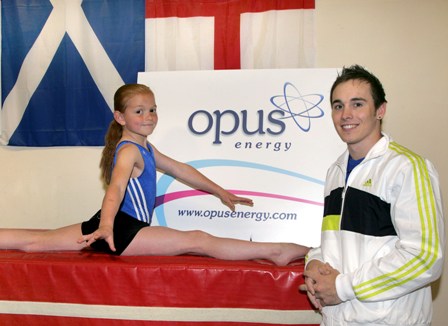 Daniel Keatings Blog: Daniel makes Zoe's day at Kettering Gymnastics Club