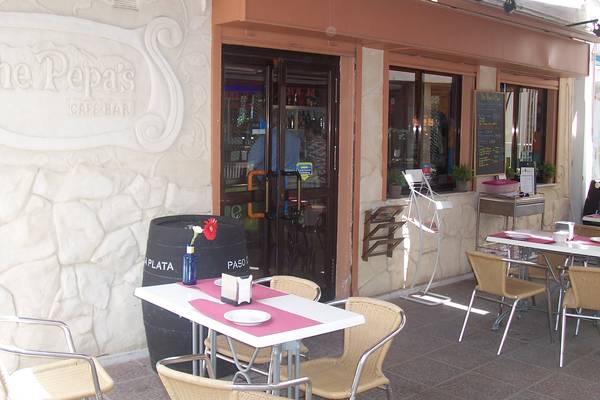 The Pepa´s Café-Bar: BEBIDAS