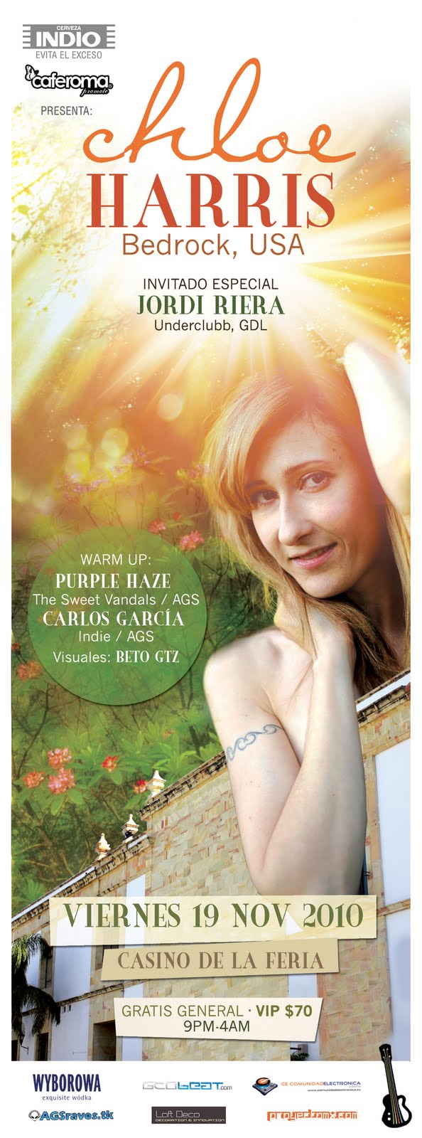 THE SWEET VANDALS: PROMOTE: CHLOE HARRIS LIVE