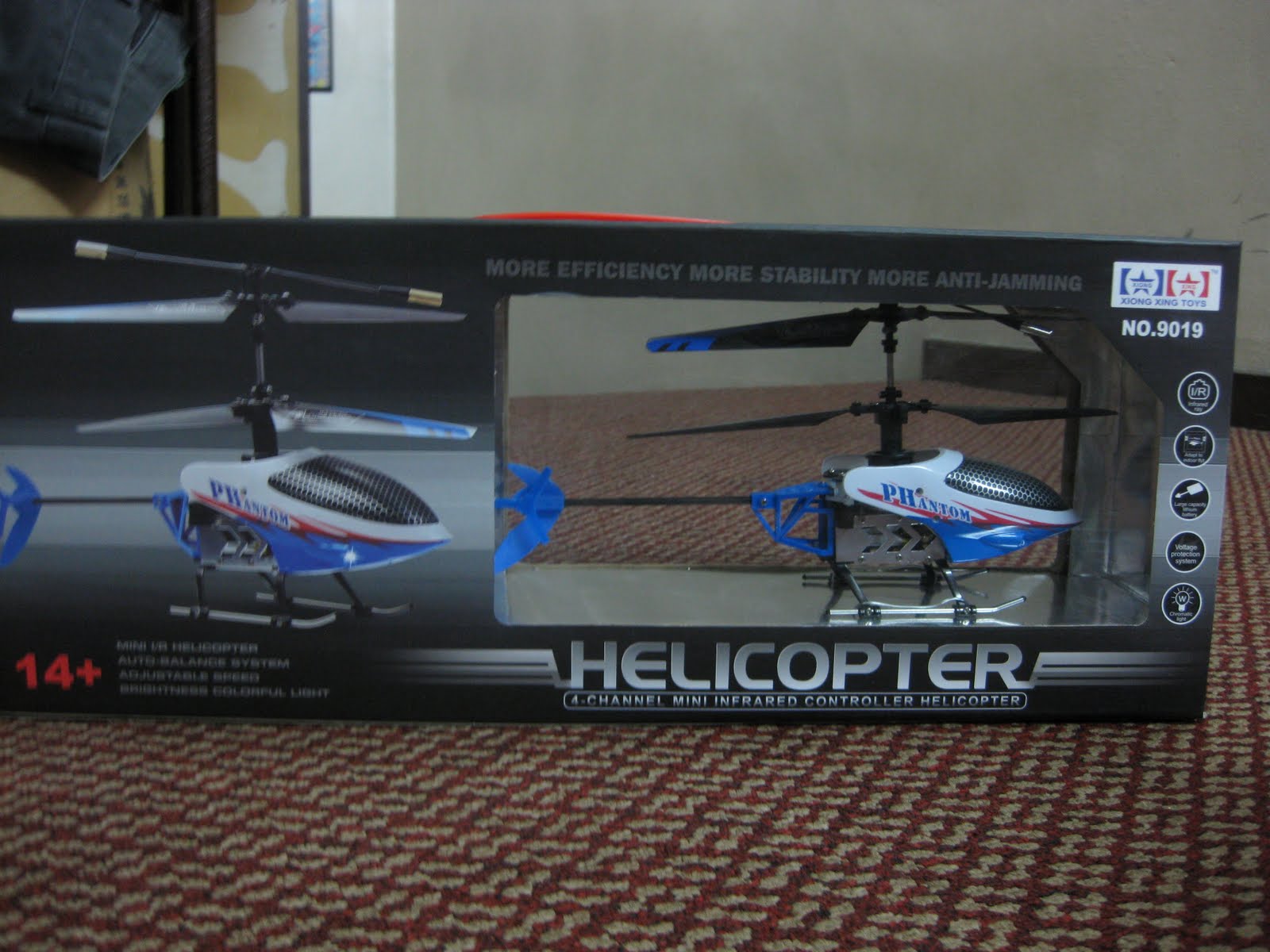 WuE@ShOp: 4 CHANNEL Infrared control HELICOPTER