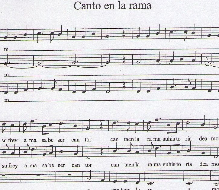 Biblioteca de Folklore Argentino: Canto en la Rama - Arreglo a 3 voces