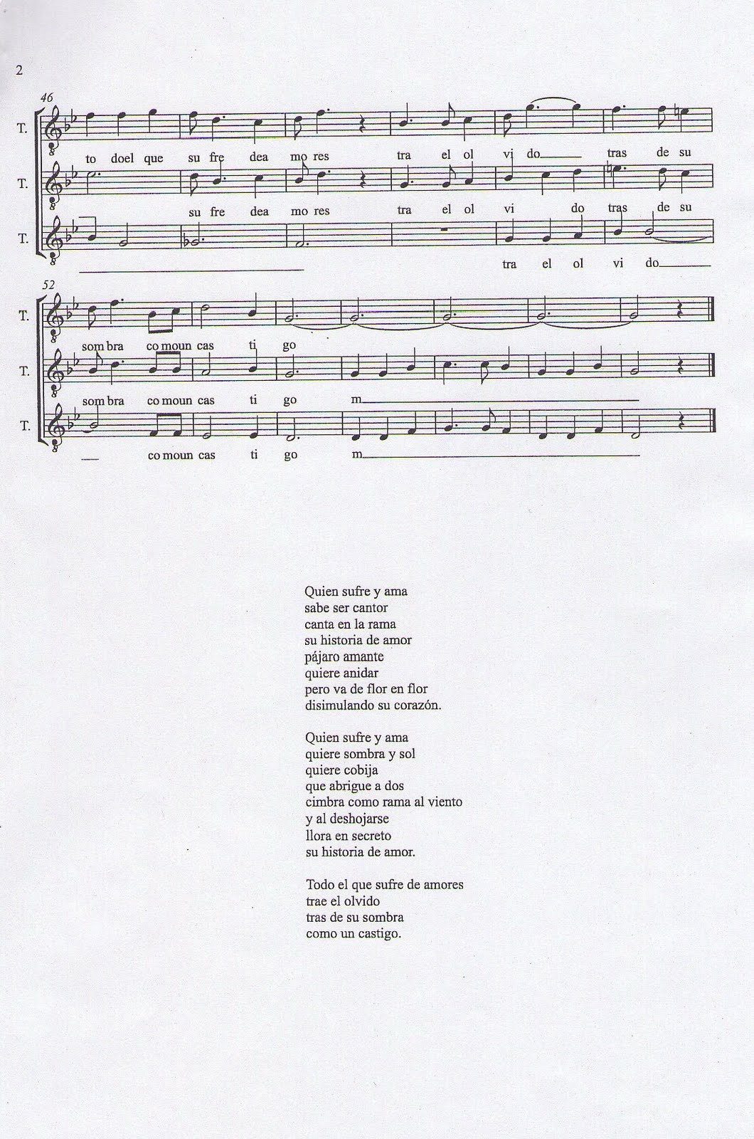 Biblioteca de Folklore Argentino: Canto en la Rama - Arreglo a 3 voces