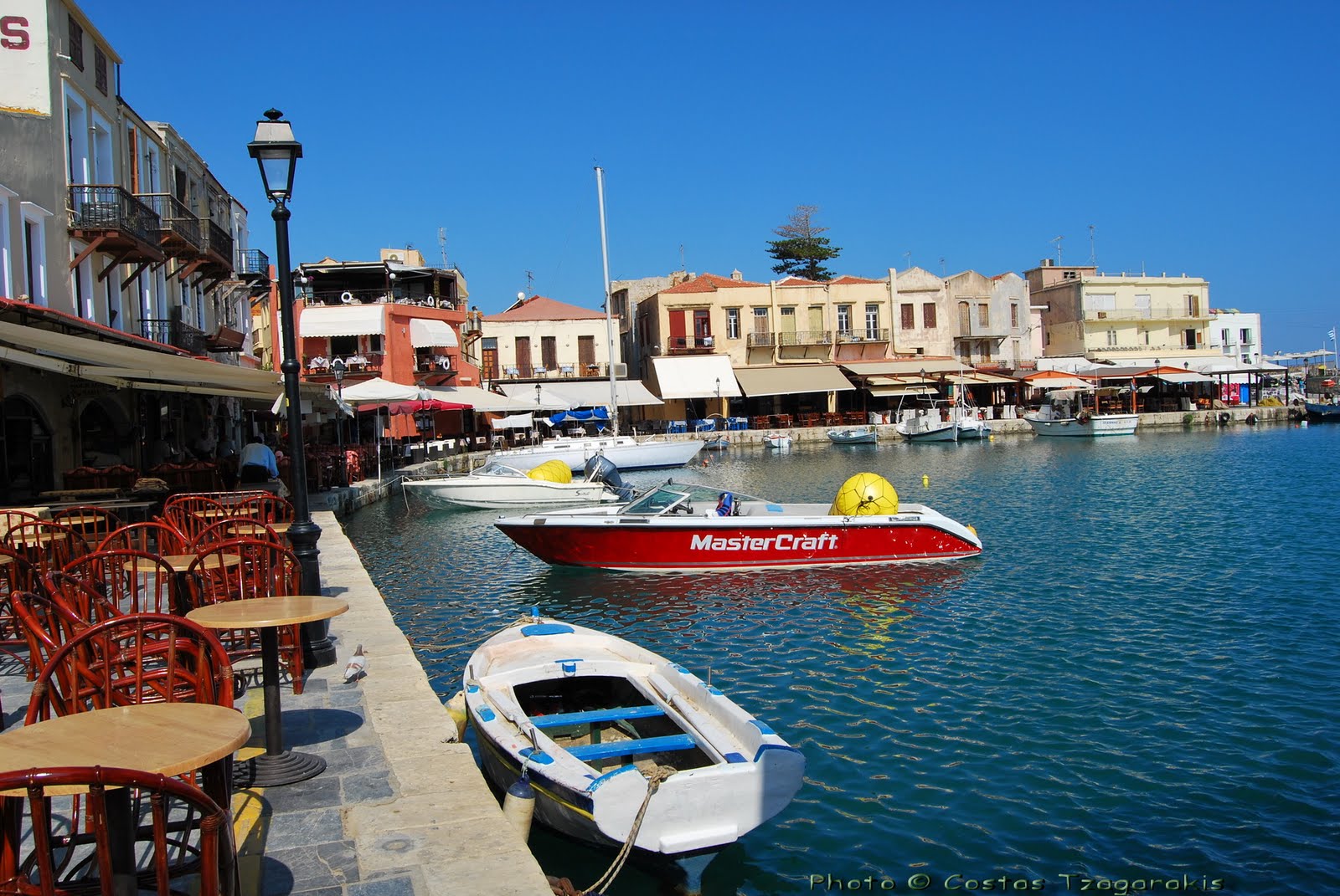 Nature Digital : Rethymnon, Crete. The old port and the lighthouse ...