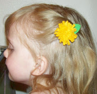 LillyShayStyle: Tutorial- Dandelion Puff Barrettes