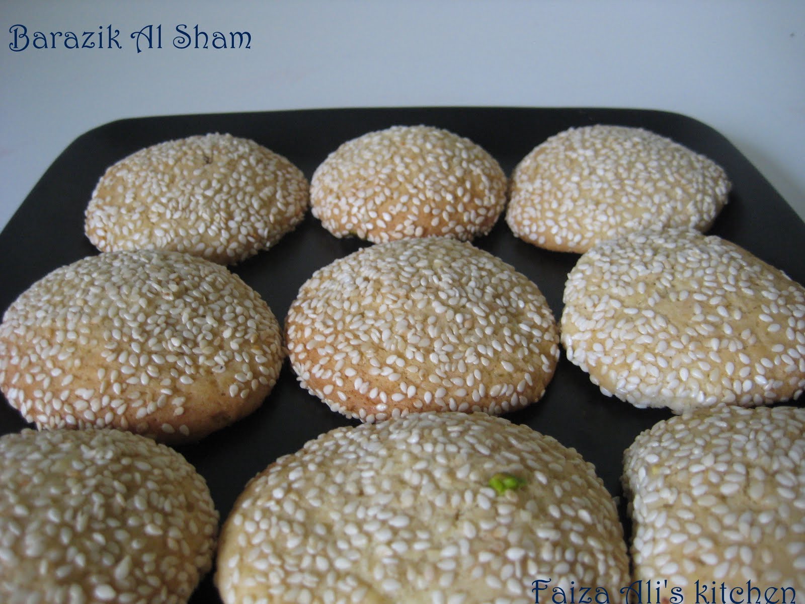 Faiza Ali's Kitchen: Barazik Al Sham