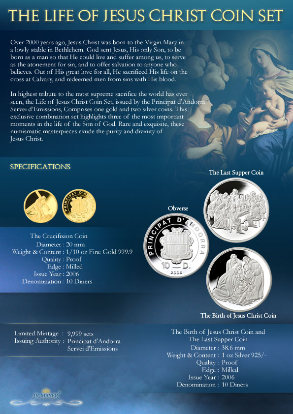 Business opportunity Numismatic Coin and medalion. JR Mayer Collections ...