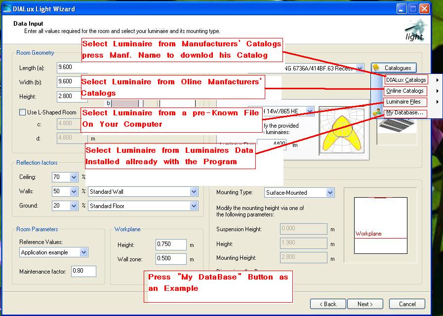 DIALux Lighting Software Program ~ Electrical Knowhow