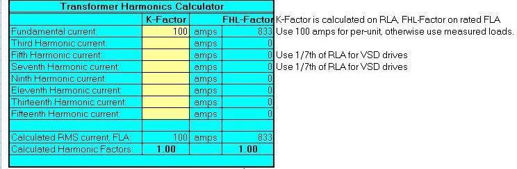 Transformer Calculations Spreadsheets ~ Electrical Knowhow