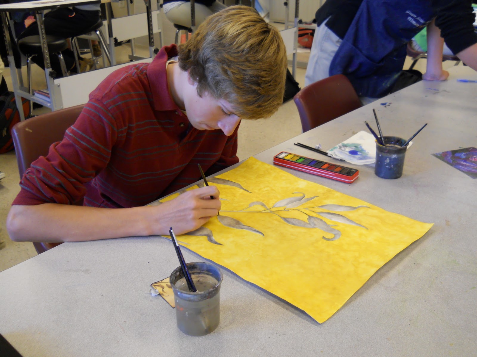 CREATIVE EXPRESSIONS: High School Students at Work