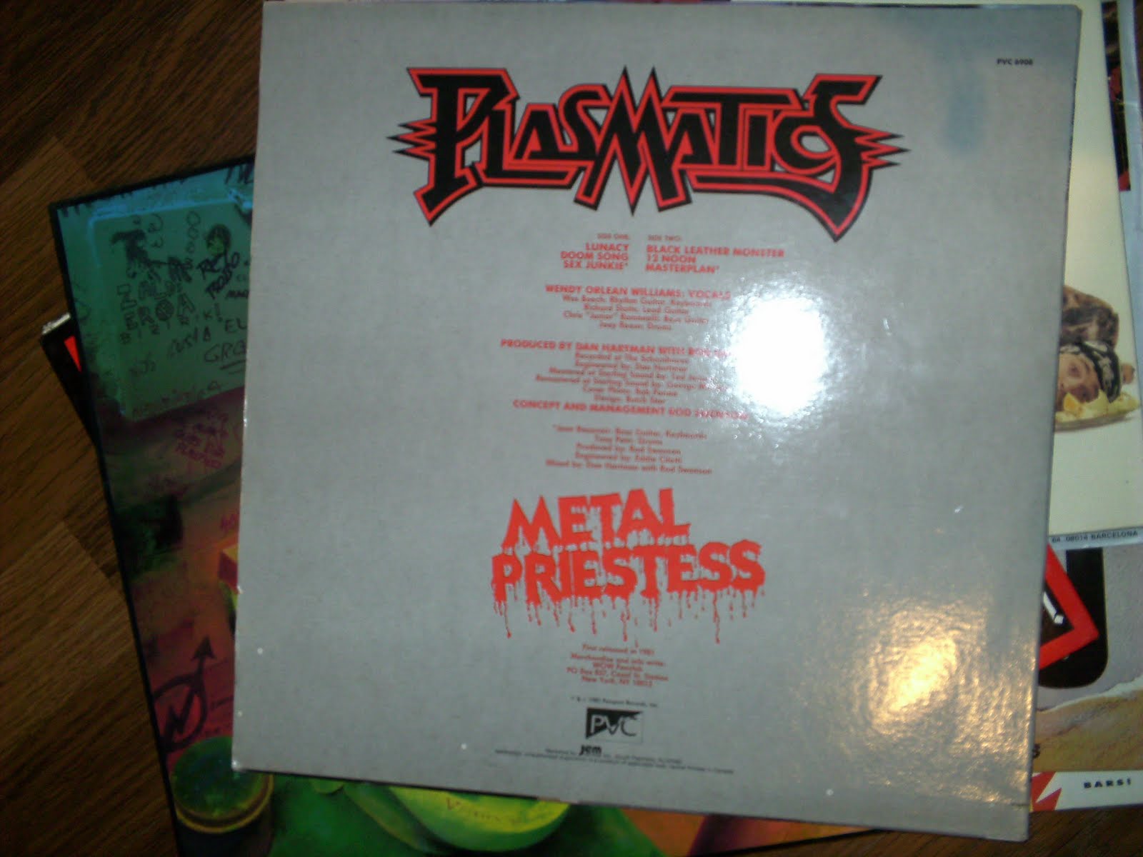 Caoismo Musical: PLASMATICS - metal priestess