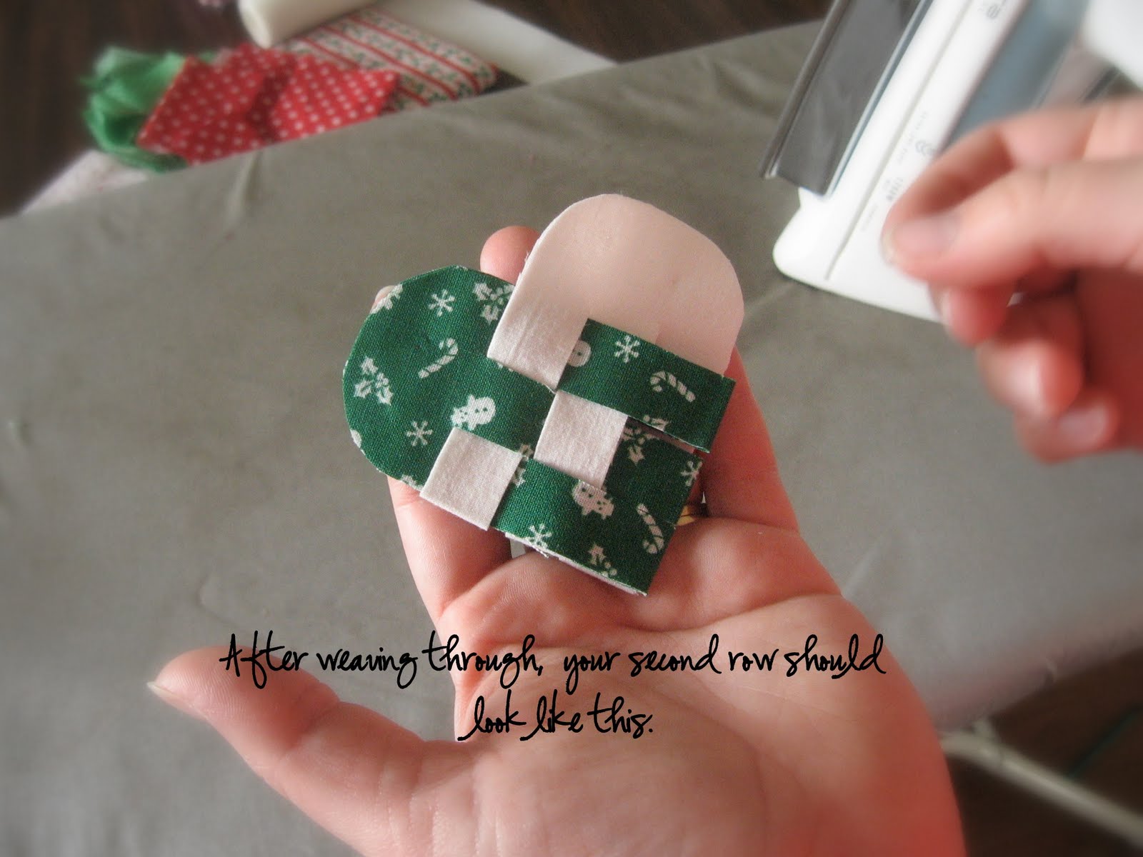 Pickup Some Creativity: Swedish Woven Heart Ornament Tutorial