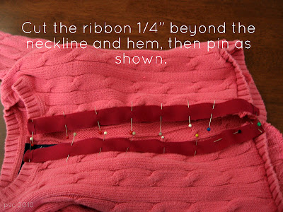 Pickup Some Creativity: Repurposed Sweater Tutorial