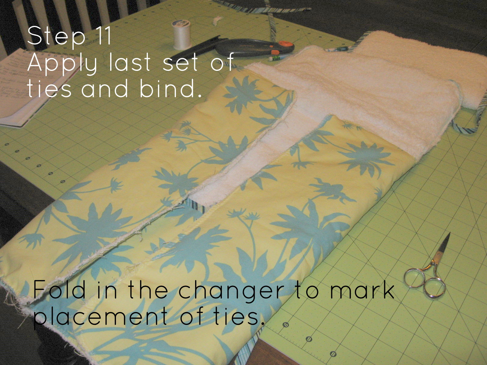 Pickup Some Creativity: Pottery Barn Kids Style Changing Pad Tutorial