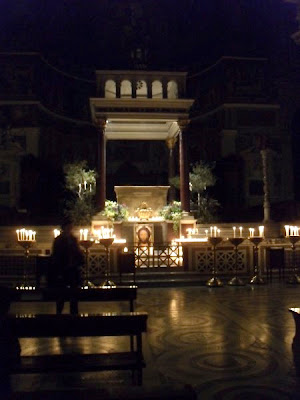 New Liturgical Movement: Some Altars of Repose in Rome