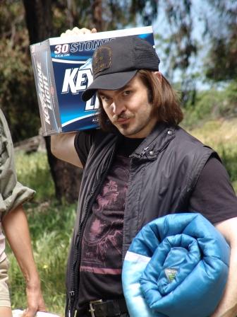 David C. Smith - DP: Let me grab my stones... on set for the Keystone ...