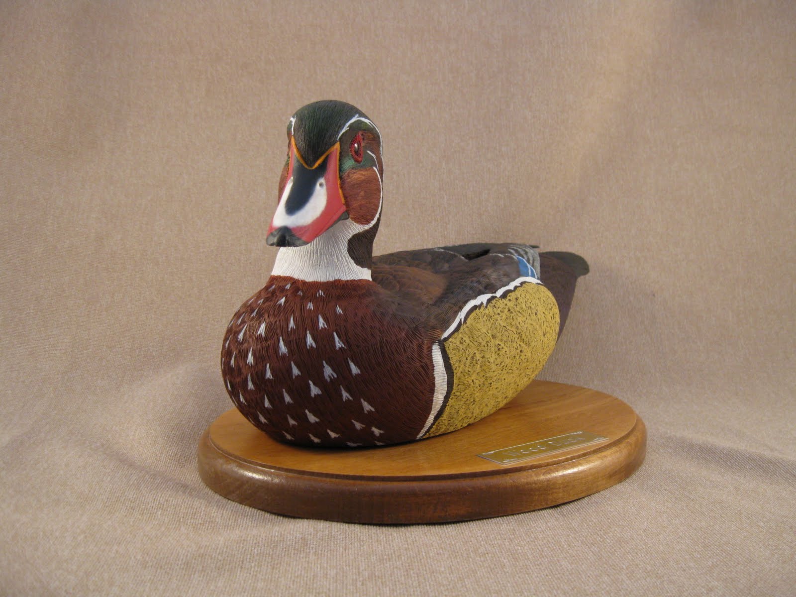 Quack Shack Carvings: Wood Duck