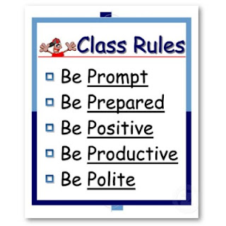 Ms. Gilmartin's Class: Class Rules 5Ps