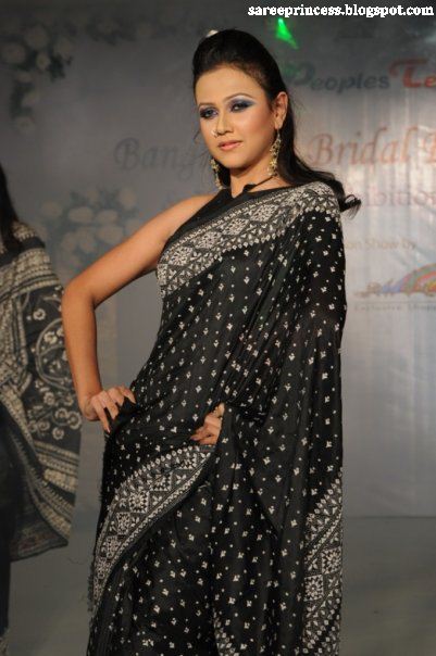 bangladeshi ramp models showcasing saree part:2