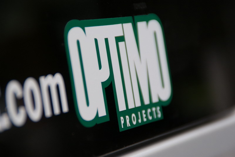 OPTIMO PROJECTS: Optimo Projects Logo and Sticker installation