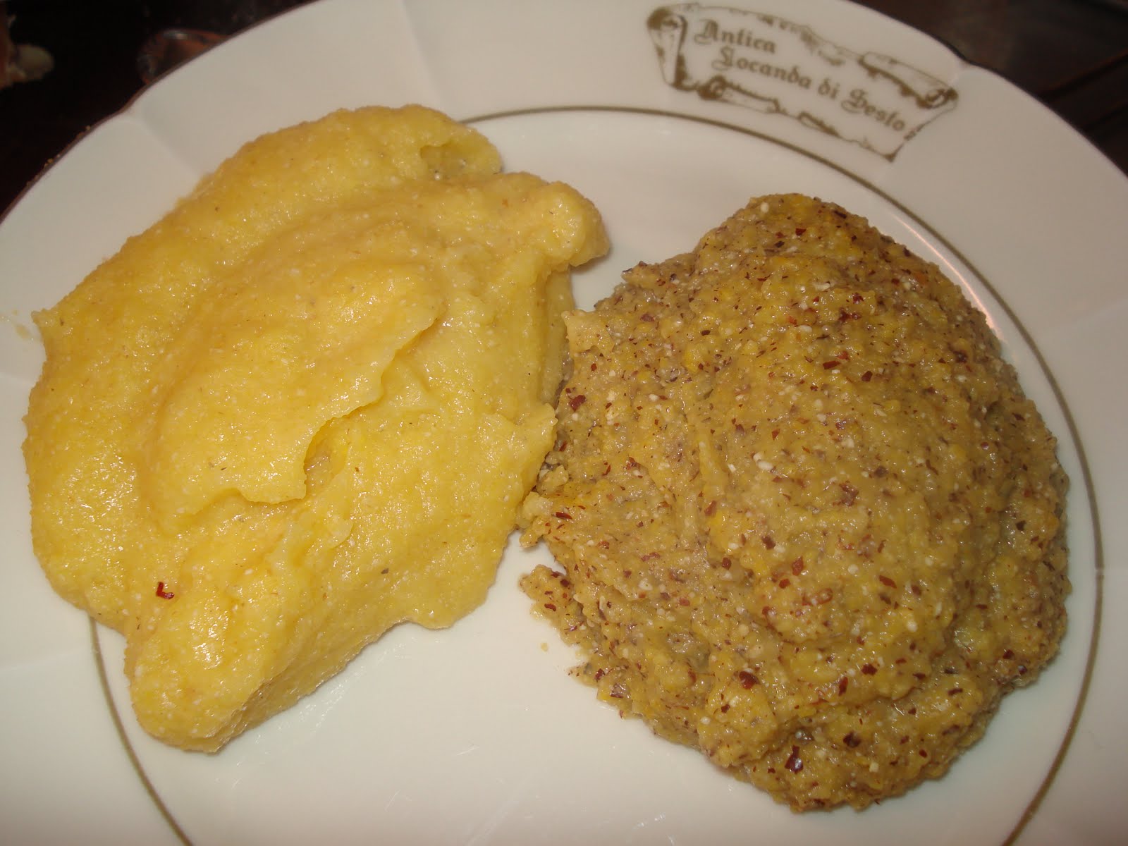 Aurelio Barattini: "Formentone" Otto File VS Traditional Polenta