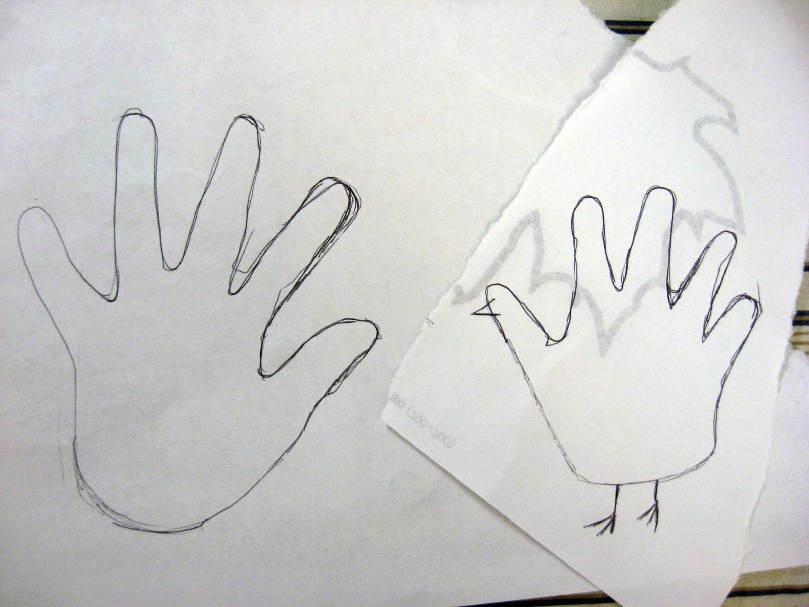Craft with Confidence: Little Turkey Hands tutorial