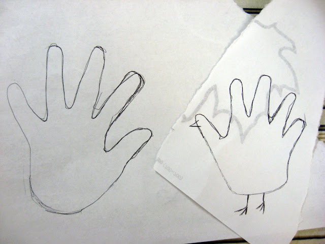 Craft with Confidence: Little Turkey Hands tutorial
