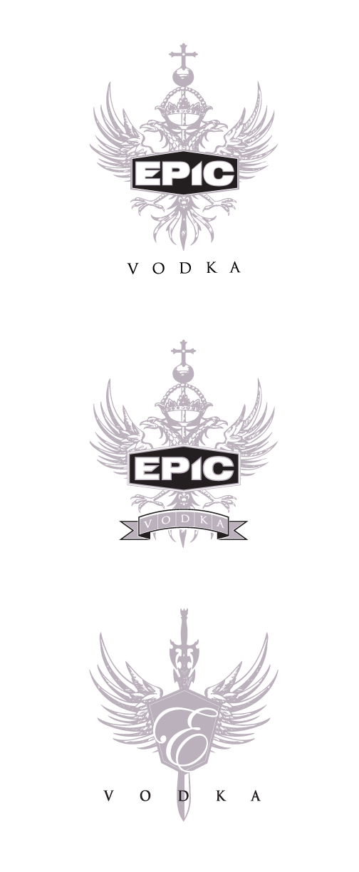 NEON Creative Inc | Las Vegas: EPIC VODKA : : LOGO DESIGN