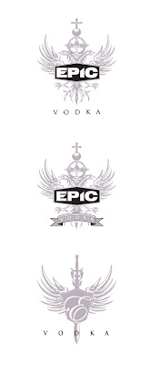 NEON Creative Inc | Las Vegas: EPIC VODKA : : LOGO DESIGN