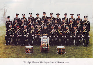 RASC RCT Musicians: RCT Staff band, Buller Barracks. 1993.